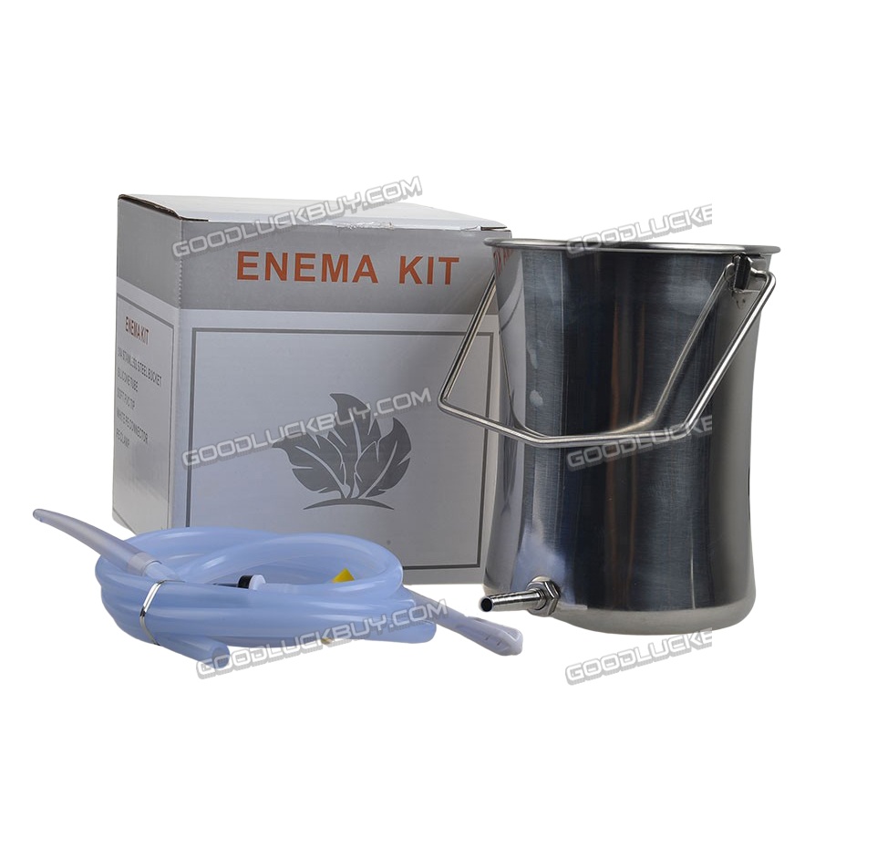 2L Reusable Home Enema Colonic Irrigation Kit Bucket Detox Barrel ...